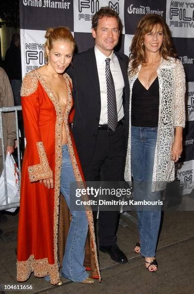 Maria Bello Greg Kinnear And Rita Wilson During 40th New York Film