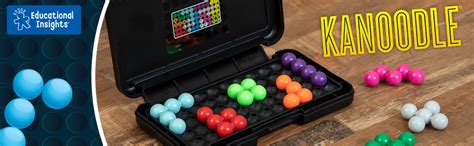 Educational Insights Kanoodle 3d Brain Teaser Puzzle Game Featuring