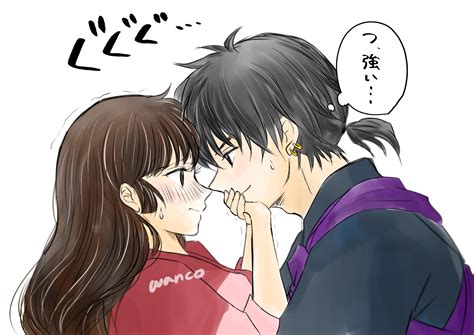 Inuyasha Sango And Miroku Kiss