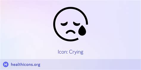 Icon Crying