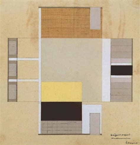 Mika Savela Color Plan For The Directors Office At Bauhaus