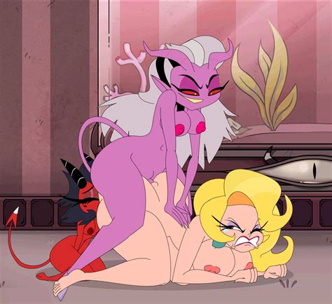 Rule 34 1futa 2demons 2girls Accurate Art Style Anal Anal Insertion