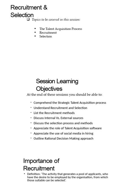 Talent Acquistion Process Download Free Pdf Bias Recruitment