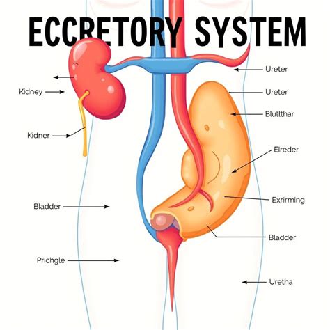 With The Help Of A Labelled Diagram Of Human Excretory