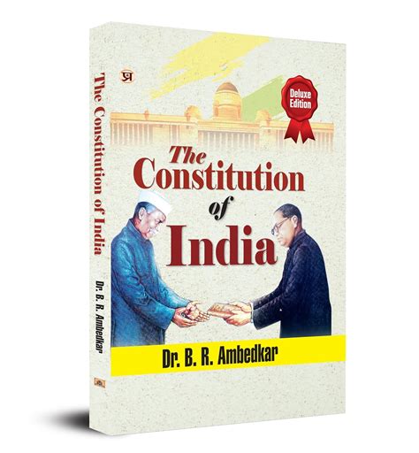 The Constitution Of India Original Book Dr B R Ambedkar