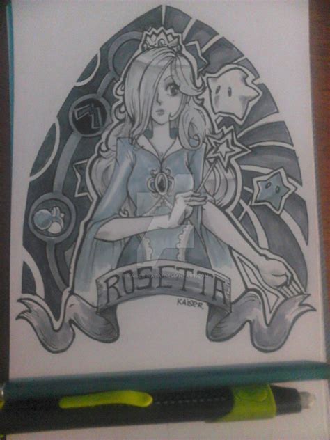 Super Mario Galaxy Princess Rosetta By Kaiser Nagai On Deviantart