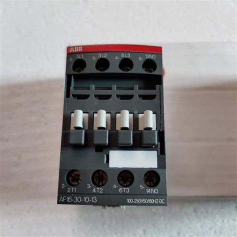 Abb Af16 30 10 13 3p 16a 50hz60hz 100 250v Contator New In Box Ebay