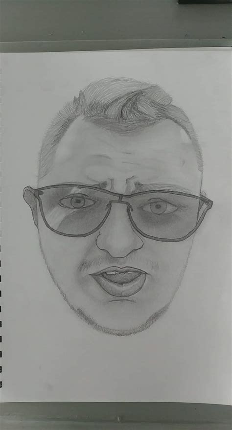 Second Time Drowing Full Face For My Exams To Enter College For Art R