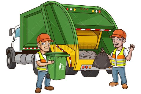 Garbage Collector Clipart
