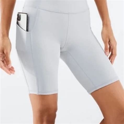 Fabletics Shorts Fabletics Oasis Highwaisted Pocket Short Arctic