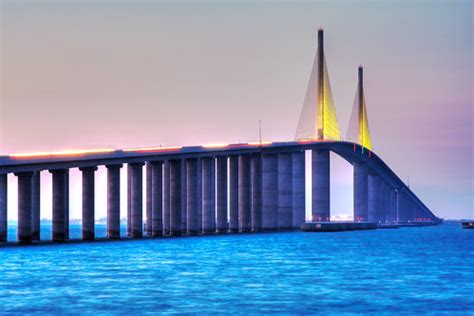 Sunshine Skyway Bridge At Dwan Sunshine Skyway Bridge At D… Flickr