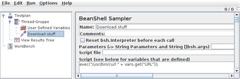 Working With Big Filescalling External Scripts In Jmeter Sourcepole