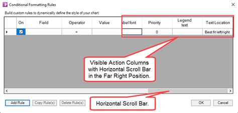 Adding Conditional Formatting Rules For Onepager Pro For Version 70 Onepager Documentation