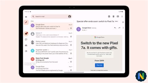 Anche Lapp Di Gmail Sta Per Migliorare Sui Tablet Android