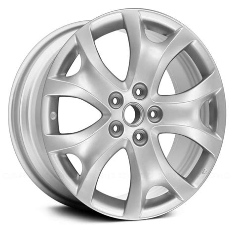 Lkq Corp 5 Y Spoke Silver 18x7 5 Alloy Wheel For Mazda Cx 9 2011 2015
