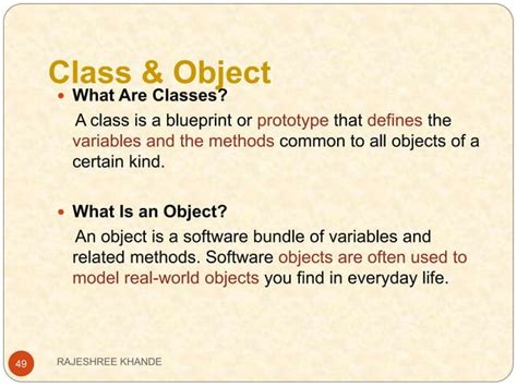 Dr Rajeshree Khande Programming Concept Of Basic Java PPT