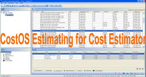 Download Costos Estimating Build Cost Estimates Quickly And