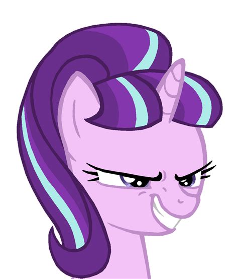 Starlight Glimmer Evil Grin By Lonewolf3878 On Deviantart