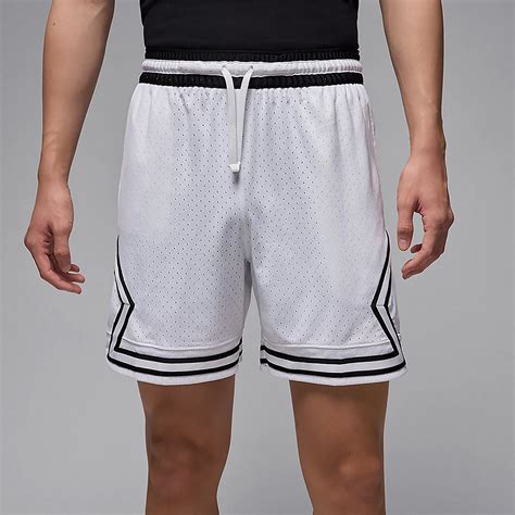 Jordan Mens Dri Fit Mesh Diamond Shorts Academy