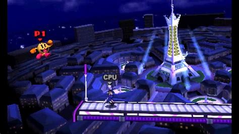 Pac Man Vs Robin Prism Tower Stage Super Smash Brothers For 3ds Gameplay Youtube