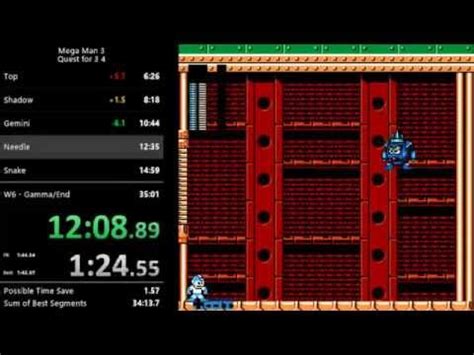 Mega Man 3 Speedrun 3451 Youtube