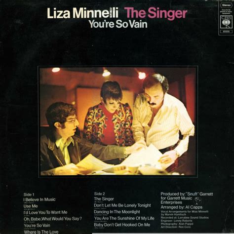 O Púbis Da Rosa Liza Minelli The Singer 1970 Mp3
