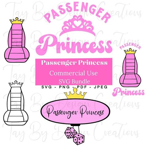 Passenger Princess Sticker Etsy