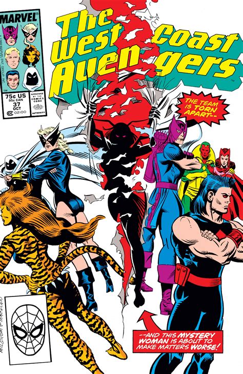 West Coast Avengers 1985 37 Comic Issues Marvel