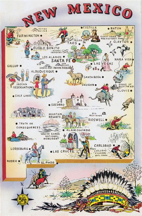 Mexico Tourist Map