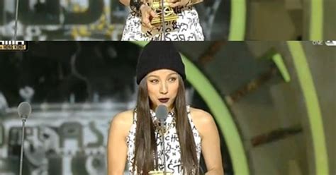 이효리 2013 Mama 女가수상사랑하는 남편 존경
