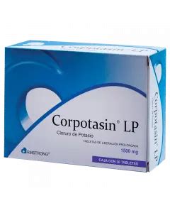 Corpotasin Lp 30 Tabletas Caja Farmacias Medina
