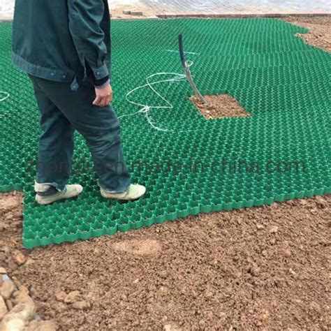 Grass Paver Hdpe Honeycomb Plastic Recyclable Grass Paving Grid Grass
