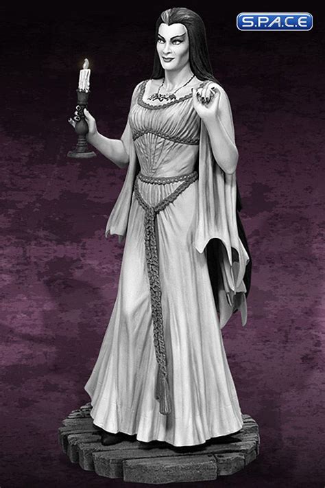 Lily Munster Maquette Black And White Edition The Munsters
