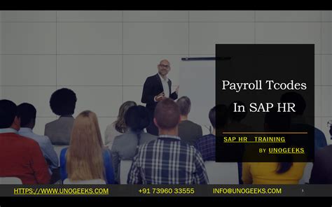 Payroll Tcodes In Sap Hr