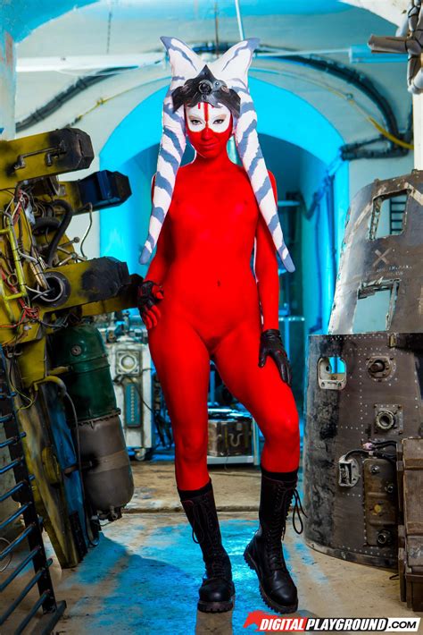 Naked Chick Painted In Red Got Fucked Photos Eva Lovia Aria Alexander