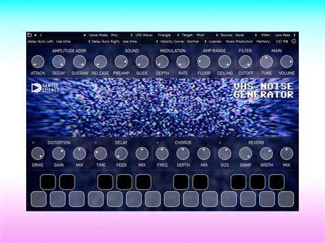 Samplescience Launches Nostalgic Vhs Noise Generator Plugin