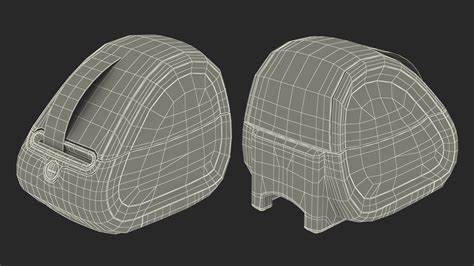 Direct Thermal Printer With Label Stick 3d Model 29 3ds Blend C4d