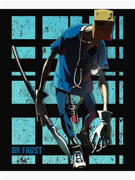 Guilty Gear Strive Dr Faust Poster For Sale By Nerdfuel Redbubble