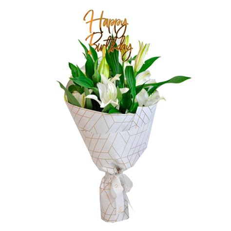 Birthday Lilies Ivy Bahrain