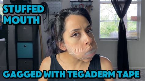 Stuffed Mouth Gagged With Tegaderm Tape Skull Candy Bri B Clips4sale