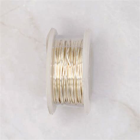 Parawire 18 Gauge Silver Plated Craft Wire In Silver Jesse James Beads