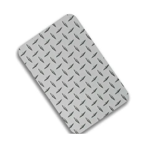 Diamond Pattern Stainless Steel Sheet Normandy Metal