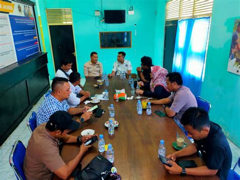 Dit Intelkam Polda Riau Silaturahmi Dengan Pwi Kampar