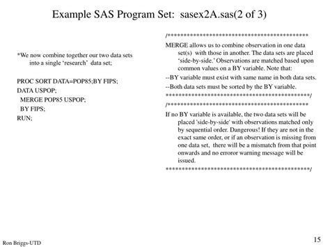 Ppt Introduction To Sas Powerpoint Presentation Free Download Id