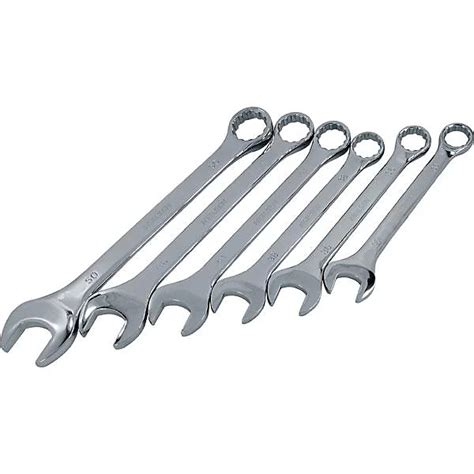 6pc Jumbo Combination Spanner Set 333638414650 Mm Neilsen Ct1746