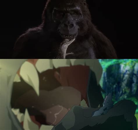 King Kong Eating Crocodiles By Mnstrfrc On Deviantart