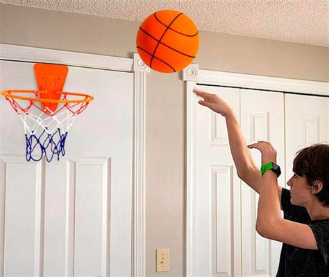 Wall Mounted Mini Basketball Hoop Indoor And Apartment Play