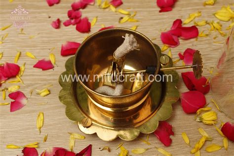 Brass Akhanda Deepam