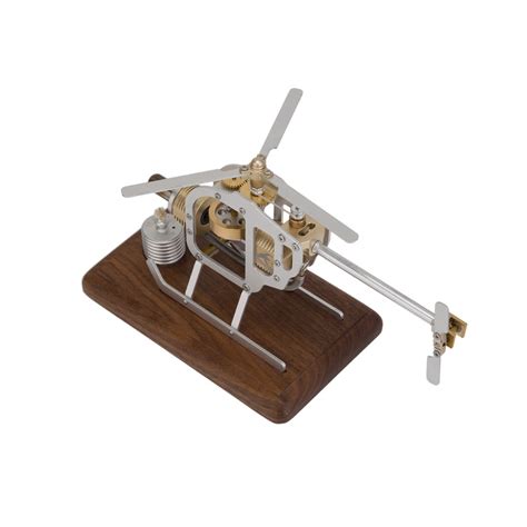 Building A Mini Stirling Helicopter Assembly Diy Kits Stem Model