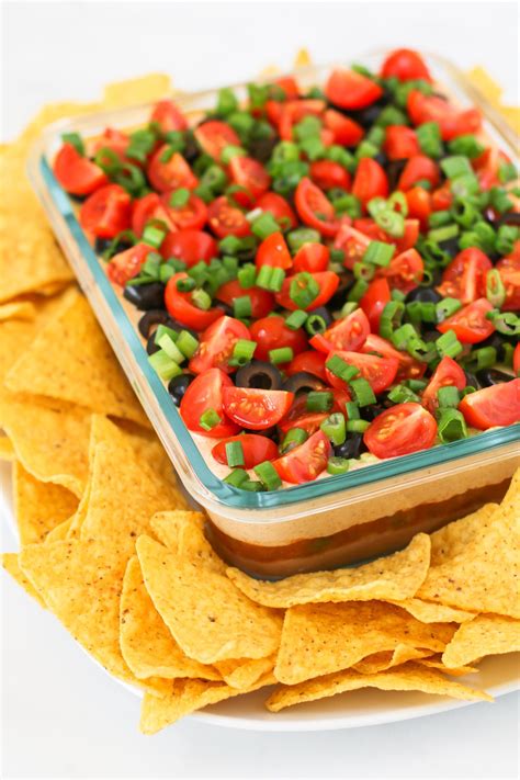 Vegan 7 Layer Bean Dip Sarah Bakes Gluten Free Recipe Layered